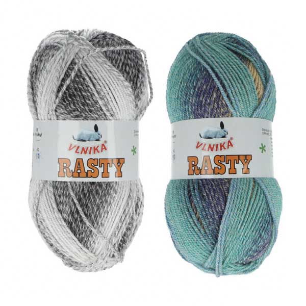 WŁÓCZKA RASTY, 100% POLIAKRYL